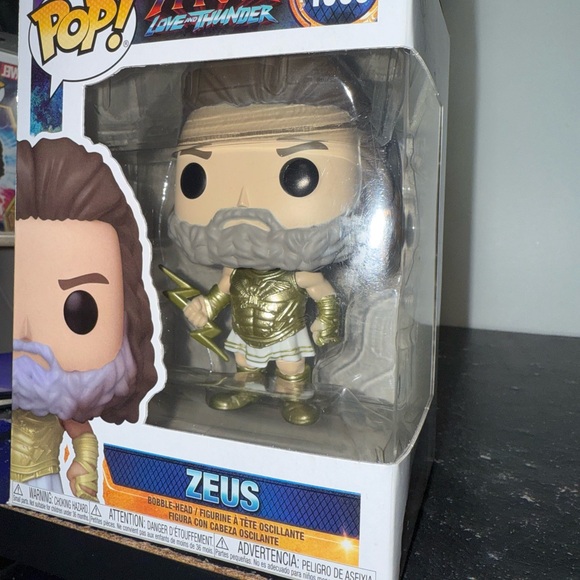 Funko | Toys | Funko Pop Zeus From Thor Love And Thunder | Poshmark